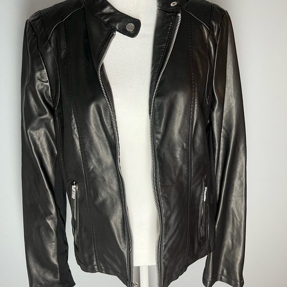 Black Rivet | Jackets & Coats | Large Black Rivet Jacket Worn Once ...